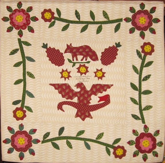 Barbara Brackman's MATERIAL CULTURE: Whig Rose or Democrat Rose?