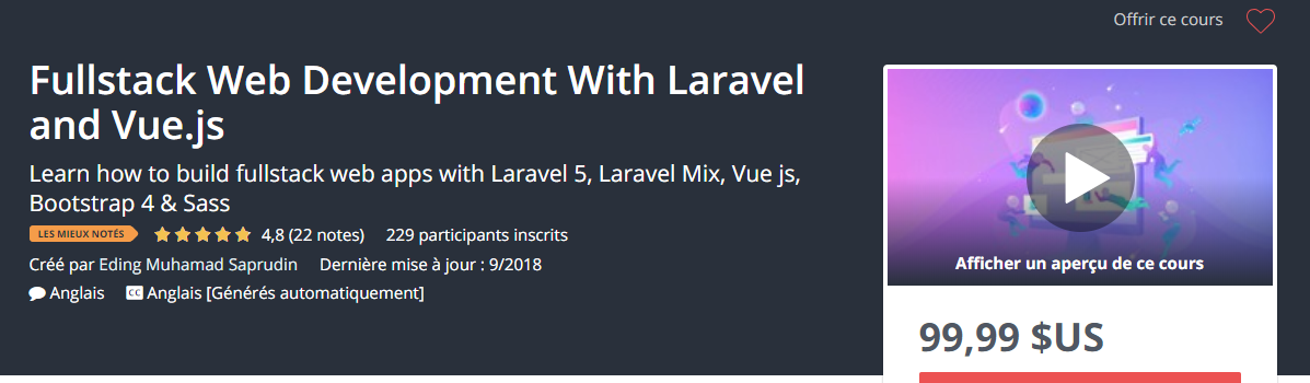 Chia Sẻ Khóa Học Fullstack Web Development With Laravel and Vue.js [Khóa 9941 A] | Nhà Sách Tin Học