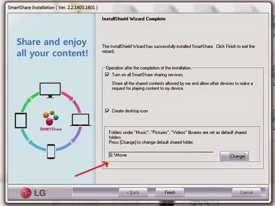 Cara Download Smartshare di LG | SanLegend