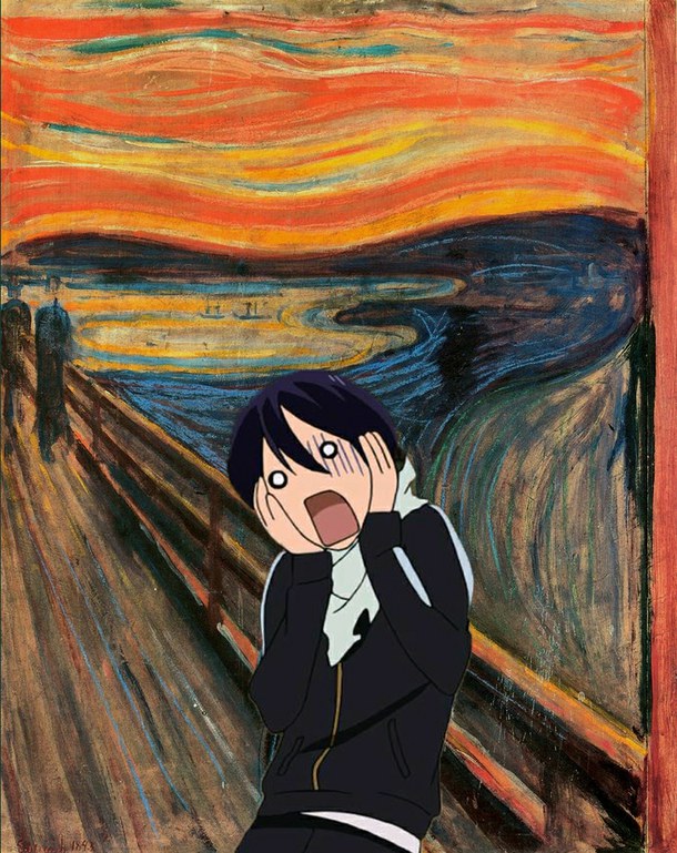 The Scream painting | Animoe