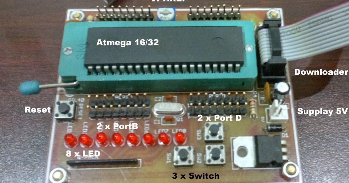 Mikrokontroler AVR IDC 003 - Ajifahreza