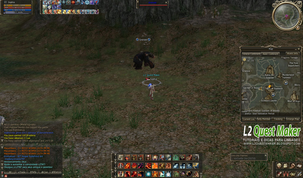 Quest Valakas Raid Boss ~ L2 Quest Maker