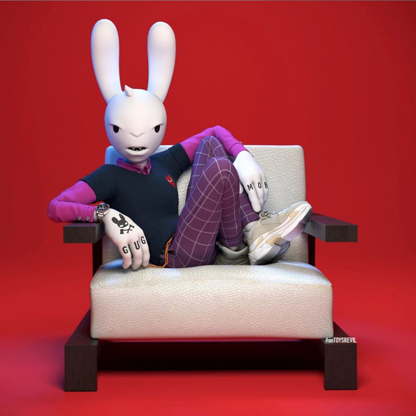 Introducing New Digital Influencers JANKY & GUGGIMON by Super Plastic