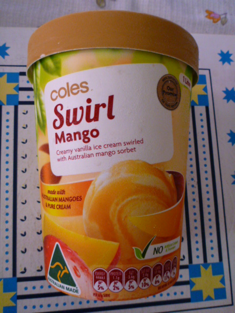 A doctor's journey ...: Surprisingly good ice-cream from Coles!