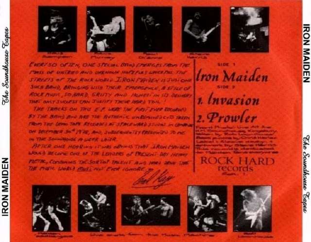 ODISEO ROCK ¡¡CON ALMA DE ROCKERO!!: IRON MAIDEN: THE SOUNDHOUSE TAPES ...