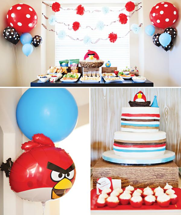 Mamães Festeiras: Festa Tema Angry Birds
