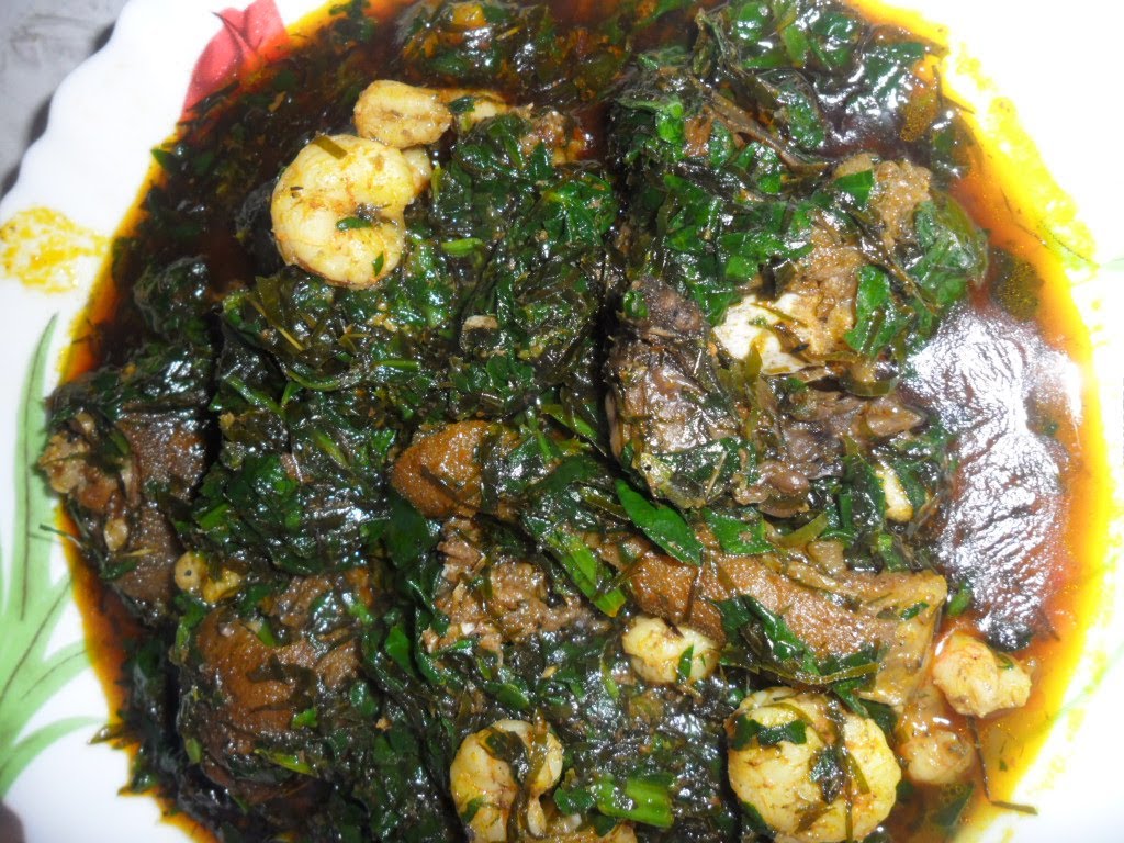 Food-Tips: The Nigeria Igbo Tribe Afang Soup Preparation and its ...