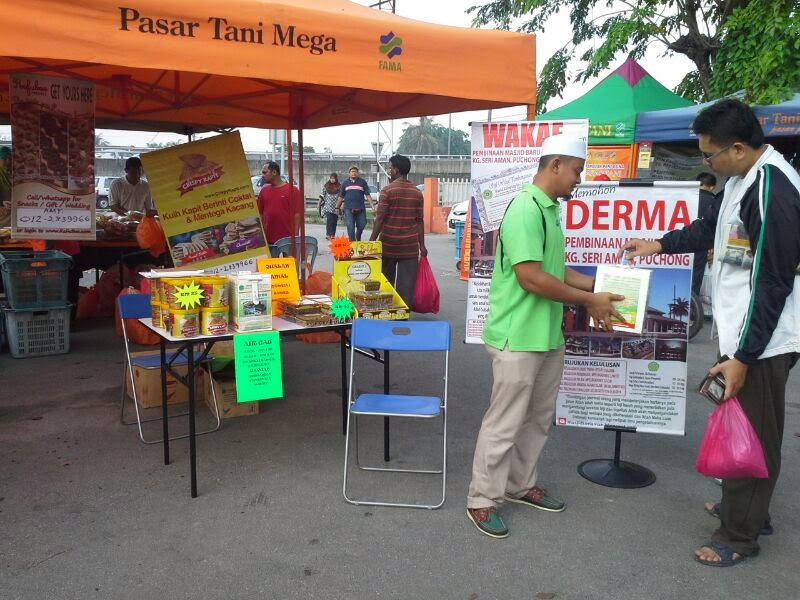 AKTIVITI KUTIPAN DERMA MASJID - RAYUAN DERMA MASJID KG SERI AMAN ...