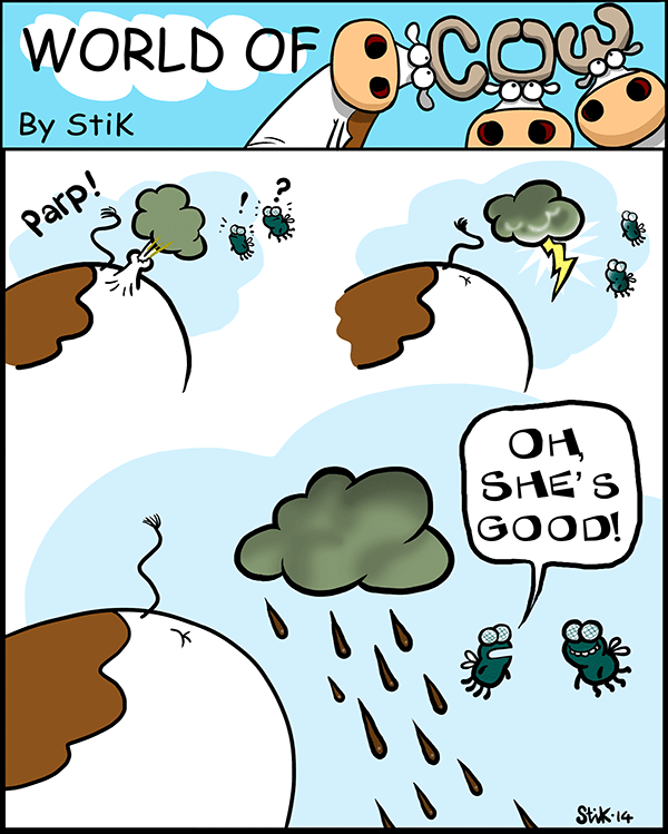 The Cartoonist known as StiK: World of Cow