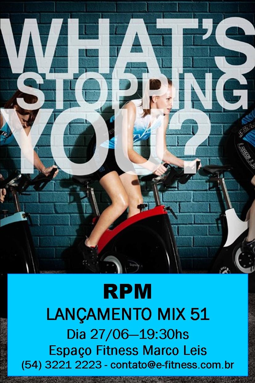 Espaço Fitness: Lançamento RPM Mix 51 - Espaço Fitness Marco Leis