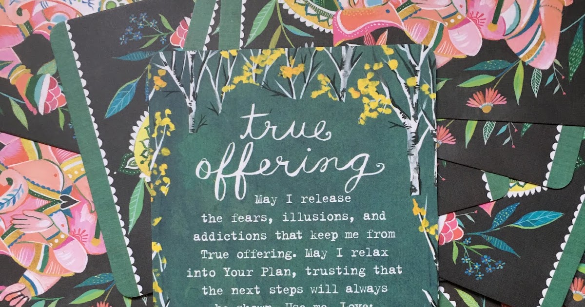 Kathy Hardy's Handmade Life: Writers Block and Oracle Cards!