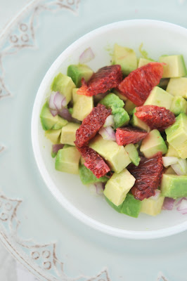 WeeklyBasket: Blood Orange and Avocado Salsa