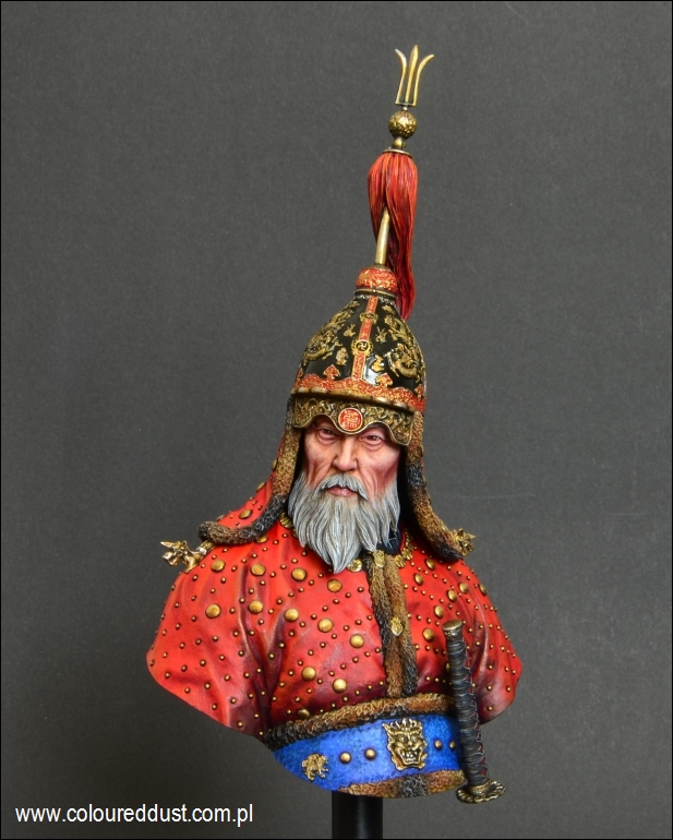 Painting "Yi Sun-sin" (SBS) | Coloured Dust