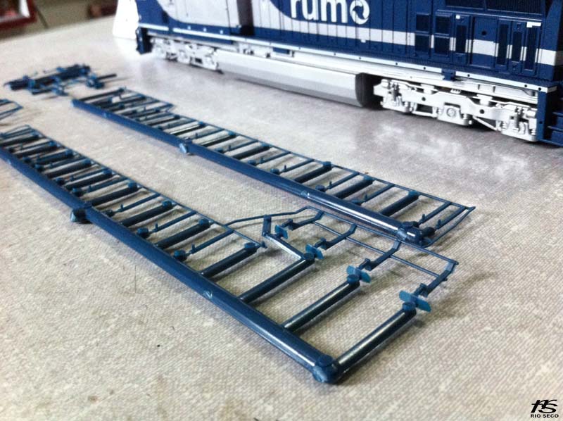 Rede Ferroviária Rio Seco S.A.: Locomotiva AC44i Frateschi Truques C ...