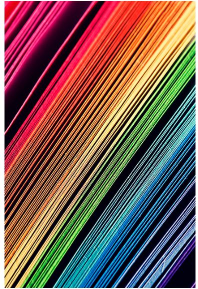 The Colorful White: Colorful Strings