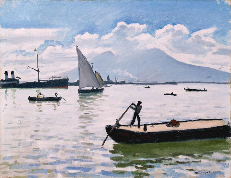 Bay of Naples - Albert Marquet | Endless Paintings