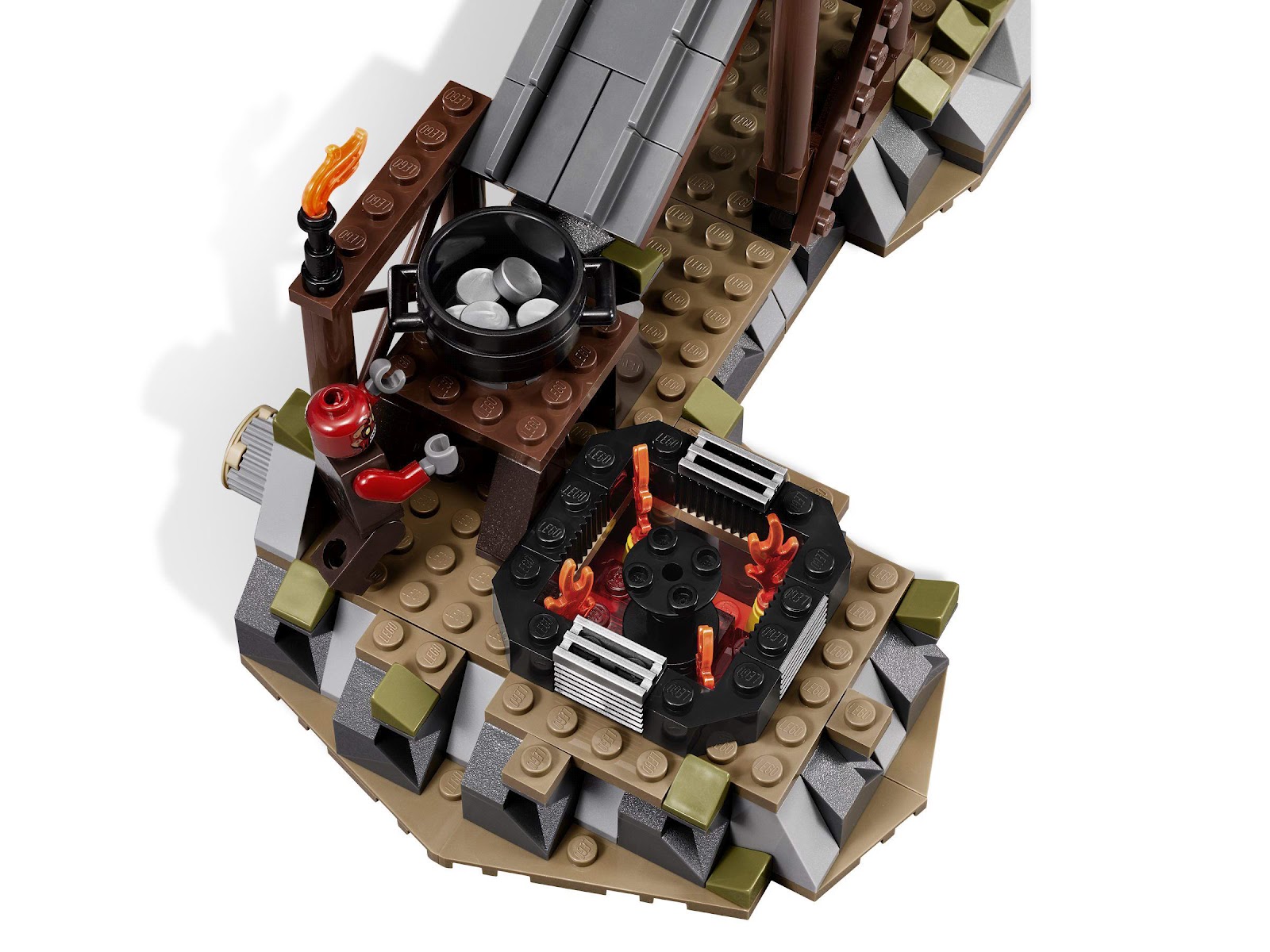 onetwobrick11: LEGO set database: set database: LEGO 9476 the orc forge