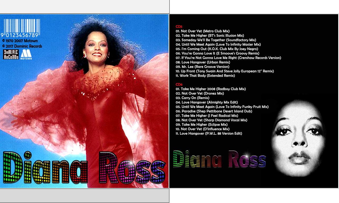MUSICOLLECTION: DIANA ROSS - The Complete 12" Inch Mix - 2017