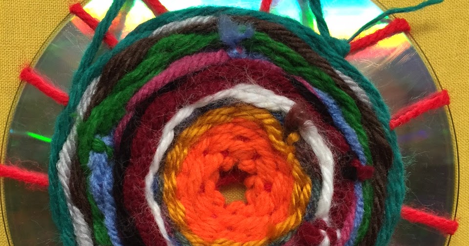 Ms. Curry's Art Room : Third Grade CD Weaving