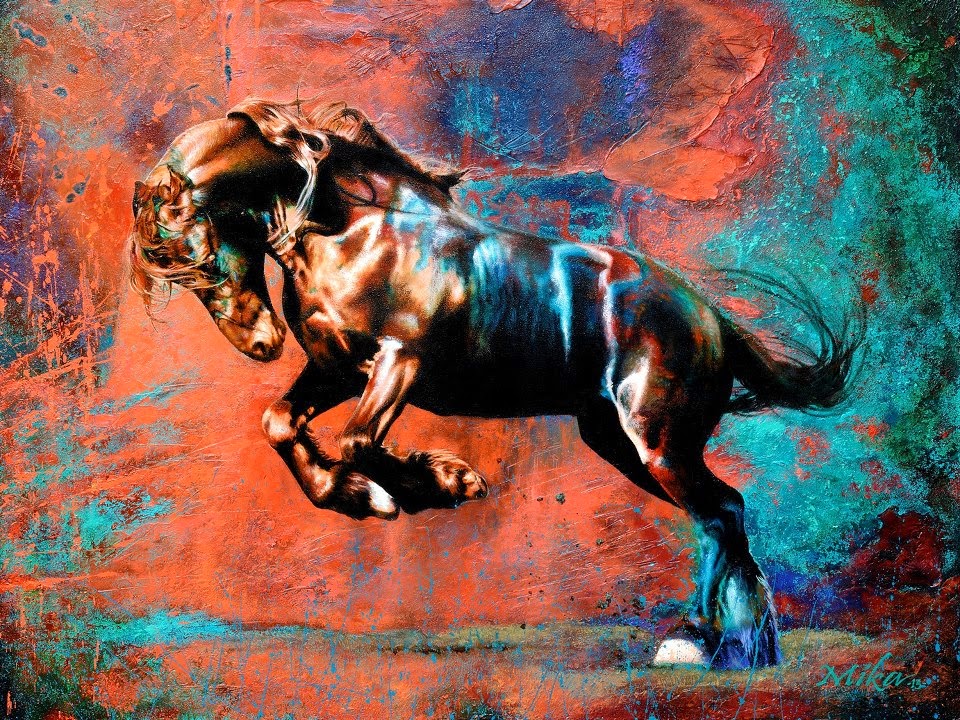 Innovisuel: Mika, painting in 3 Dimensions