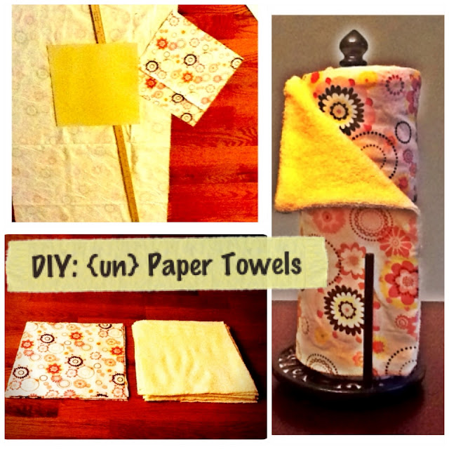 Sarah with an H: DIY: {un} Paper Towels