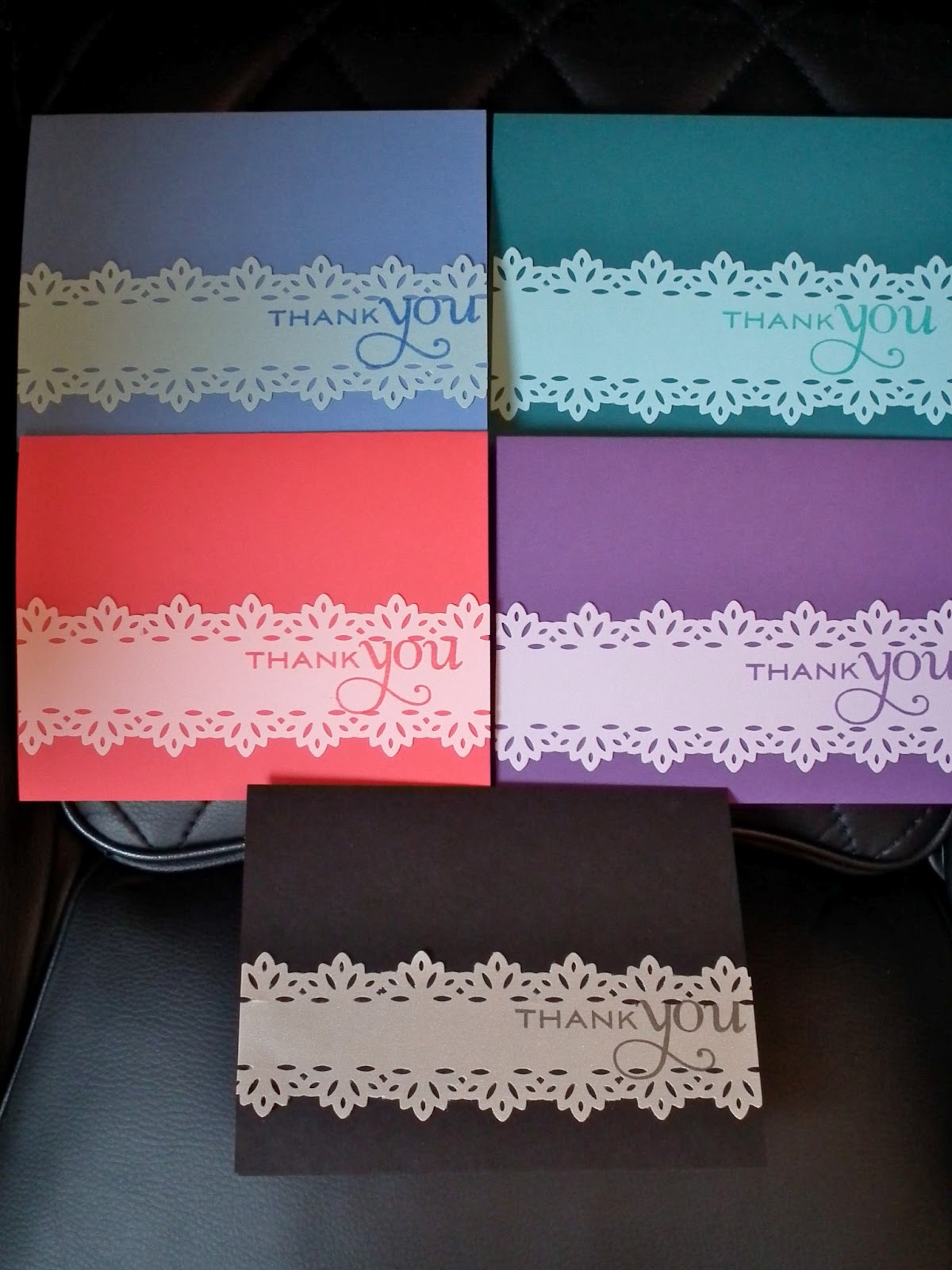 Crafty Card Tricks: Thank You Card Set