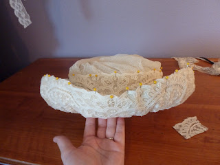 Beauty From Ashes: Wire Frame Hat How To...Part 6A