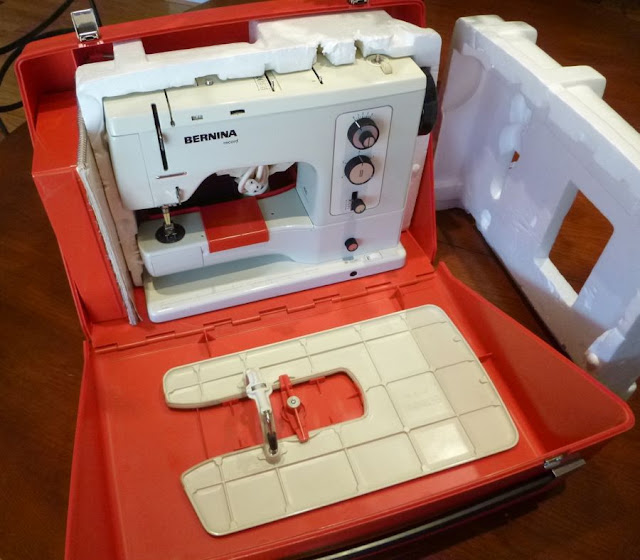 Tempted Threads: Vintage Bernina 830 Record Sewing Machine - Restored