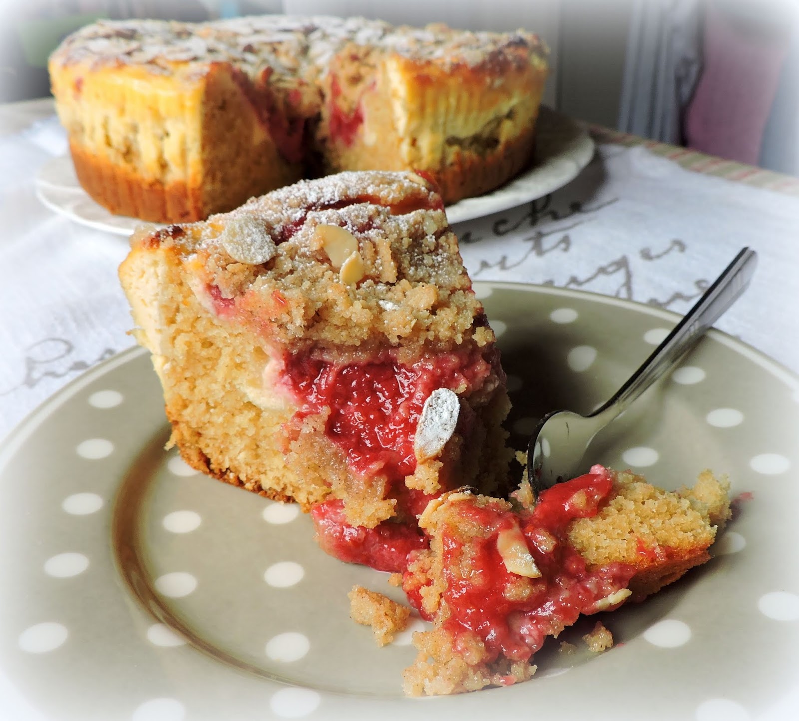 Raspberry Almond Breakfast Cake | The English Kitchen