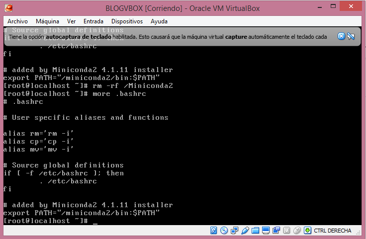 Instalación de Anaconda Python en Linux: 2016