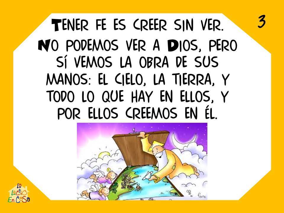 JESUS PASA X AQUI: EL CREDO - EXPLICADO PARA NIÑOS