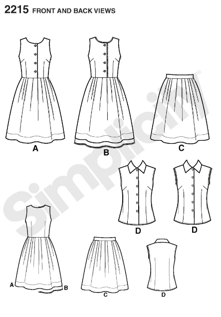 Idle Fancy: Kid In A Candy Store: New Simplicity Patterns!