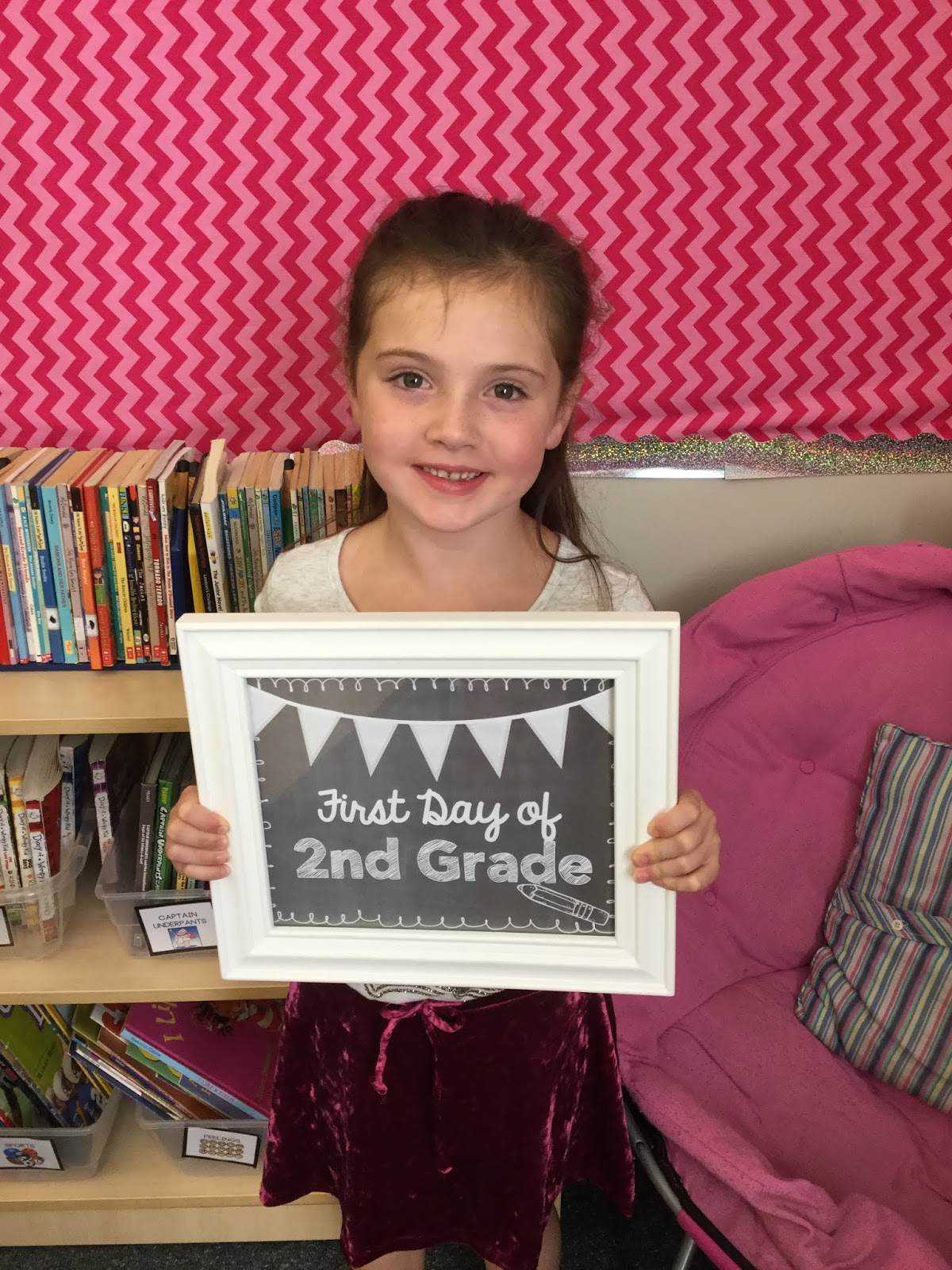 Ms. Beaudry's Class: {First Day of 2nd Grade Photos 2018-2019}