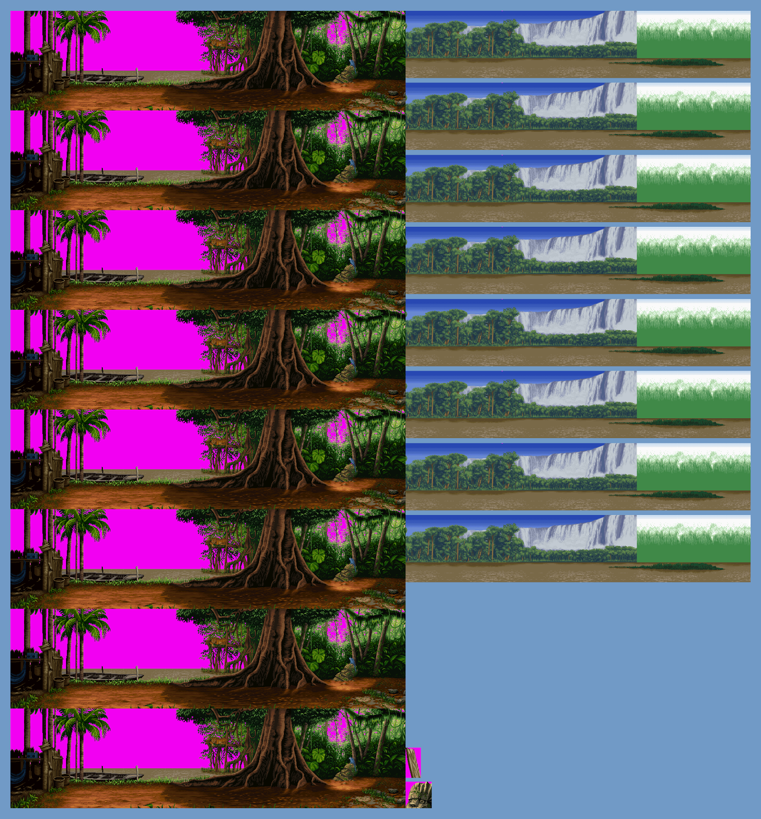 Sprite Fx: Sprite Background Plants