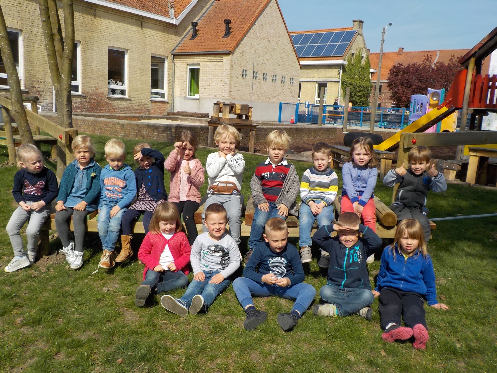 Rikkiklas 2de kleuter: Welkom aan de nieuwe vriendjes!