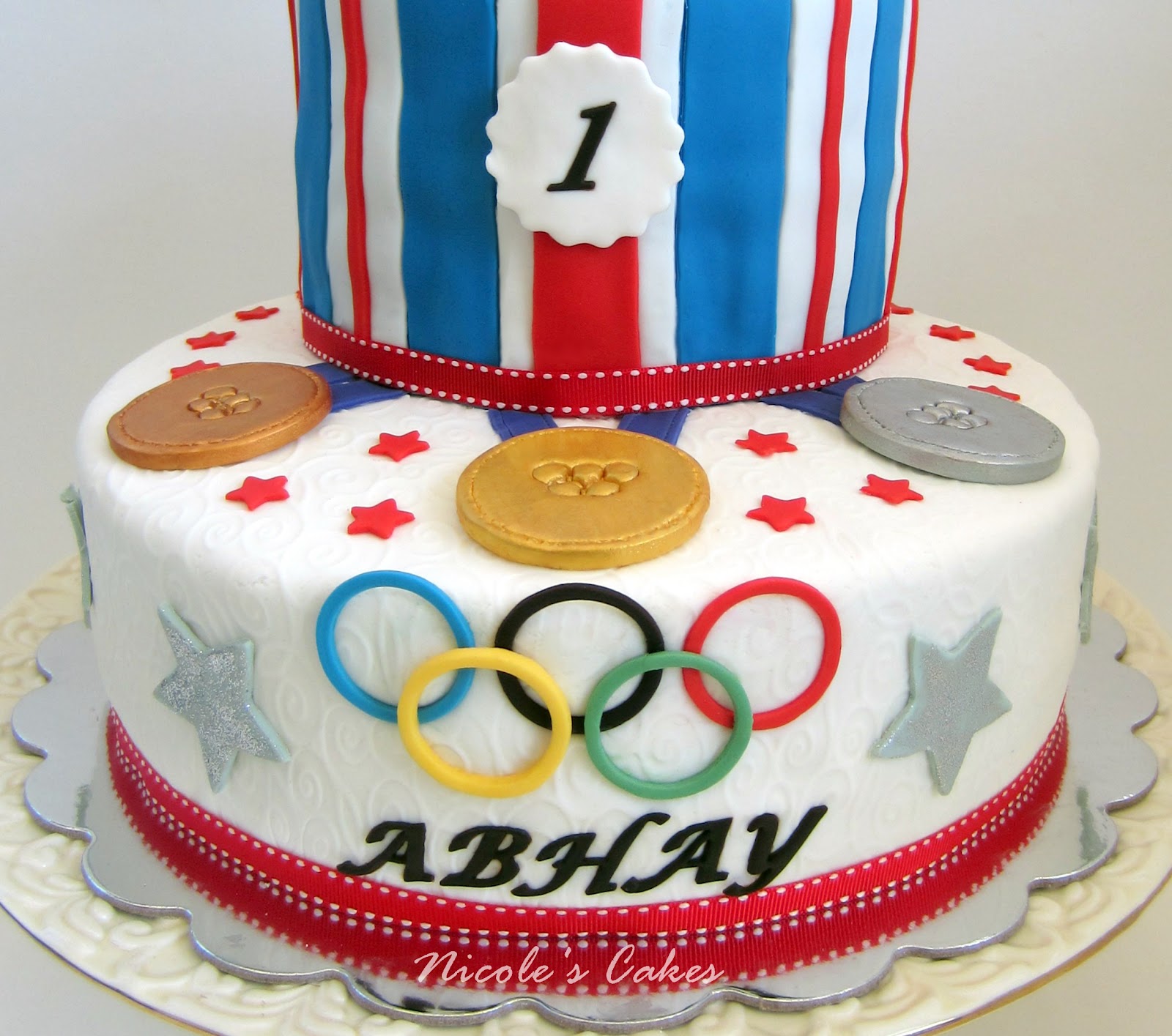 Confections, Cakes & Creations!: The 2012 London Olympics- 1st Birthday ...