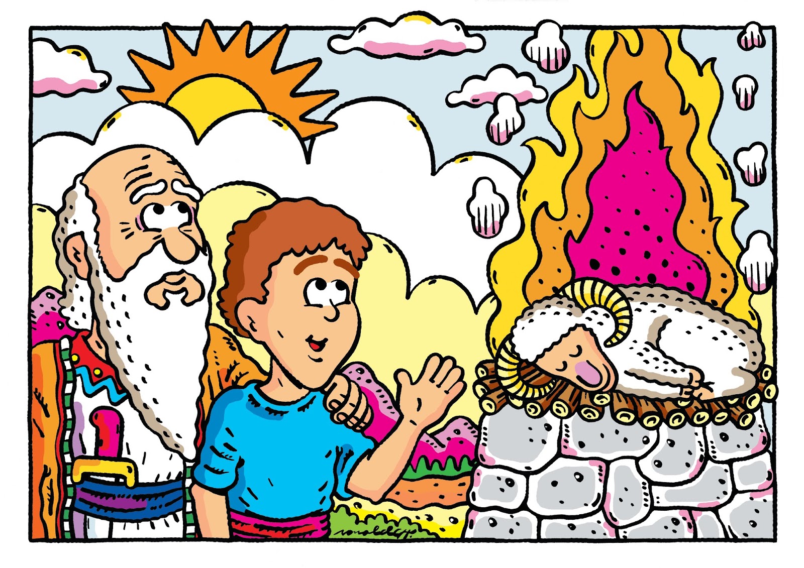 Ronald Ch.: Abraham e Issac