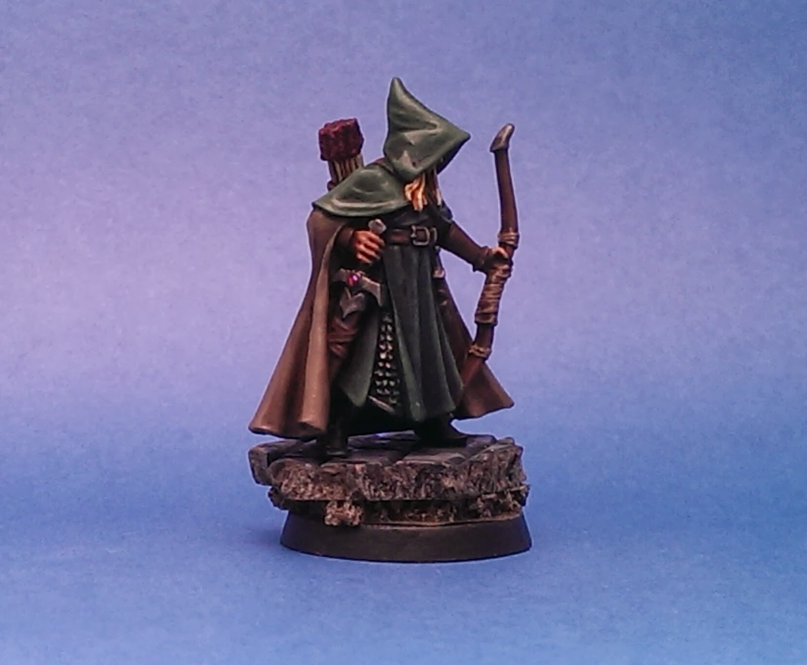 Astral Knights: Showcase: D&D half elf ranger.