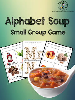 Educational Kismet : {Small Group Activity} Alphabet Soup Game