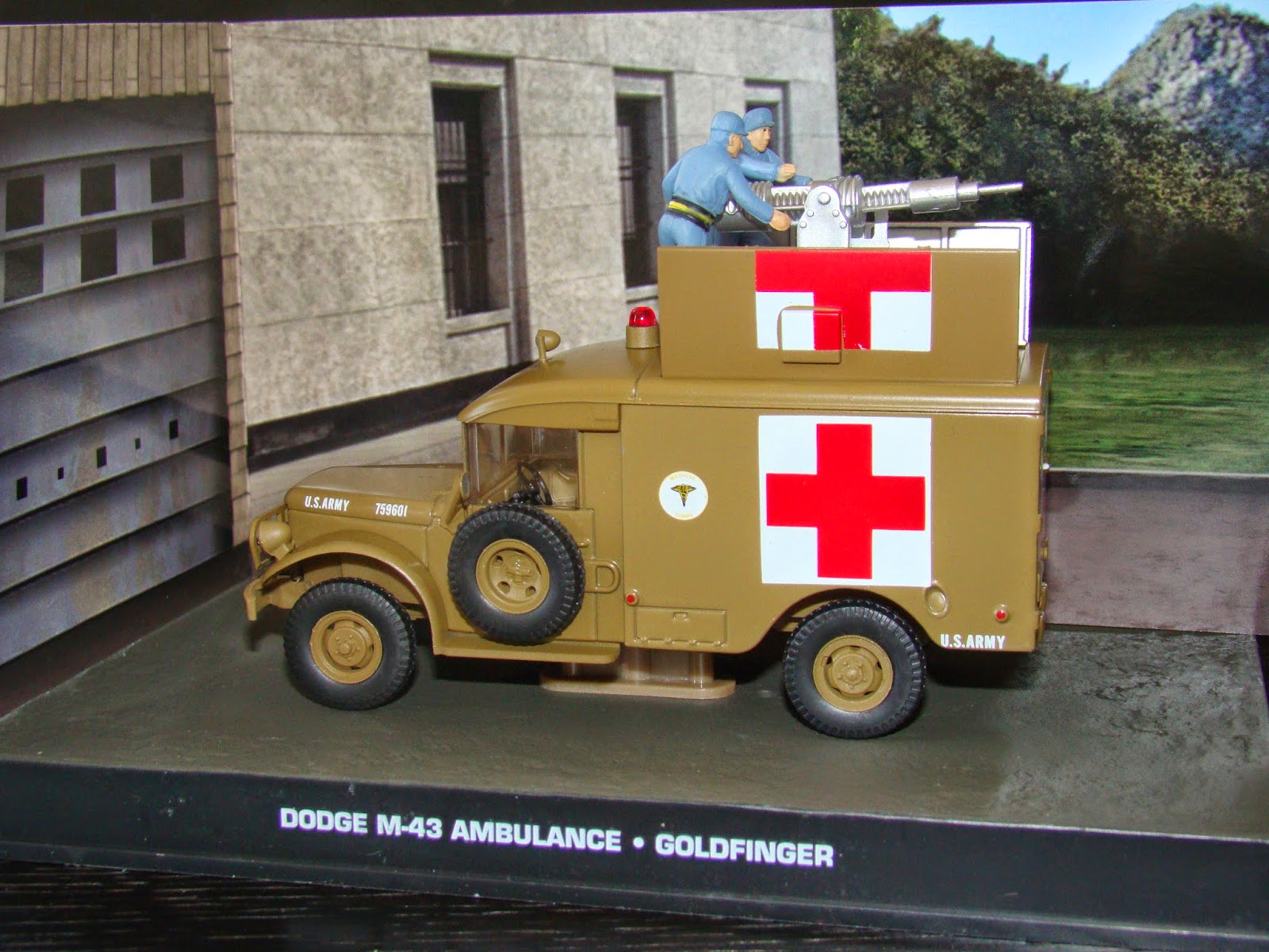 007 TRAVELERS: 007 Vehicle: Dodge M43 ambulance / Goldfinger (1964)