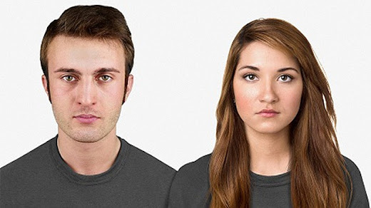 Estudo mostra como rosto humano poderá ser em 100 mil anos