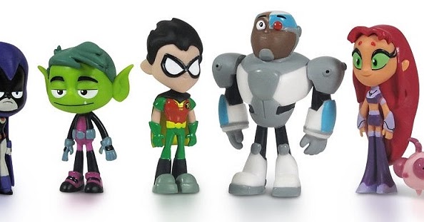 Book Girl: Toy Corner: Teen Titans Go! Action Figure Set