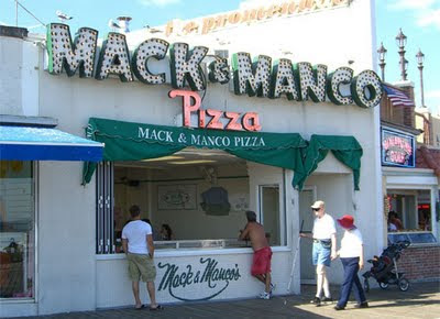 Ocean City Days: Mack & Manco Pizza Ocean City Boardwalk