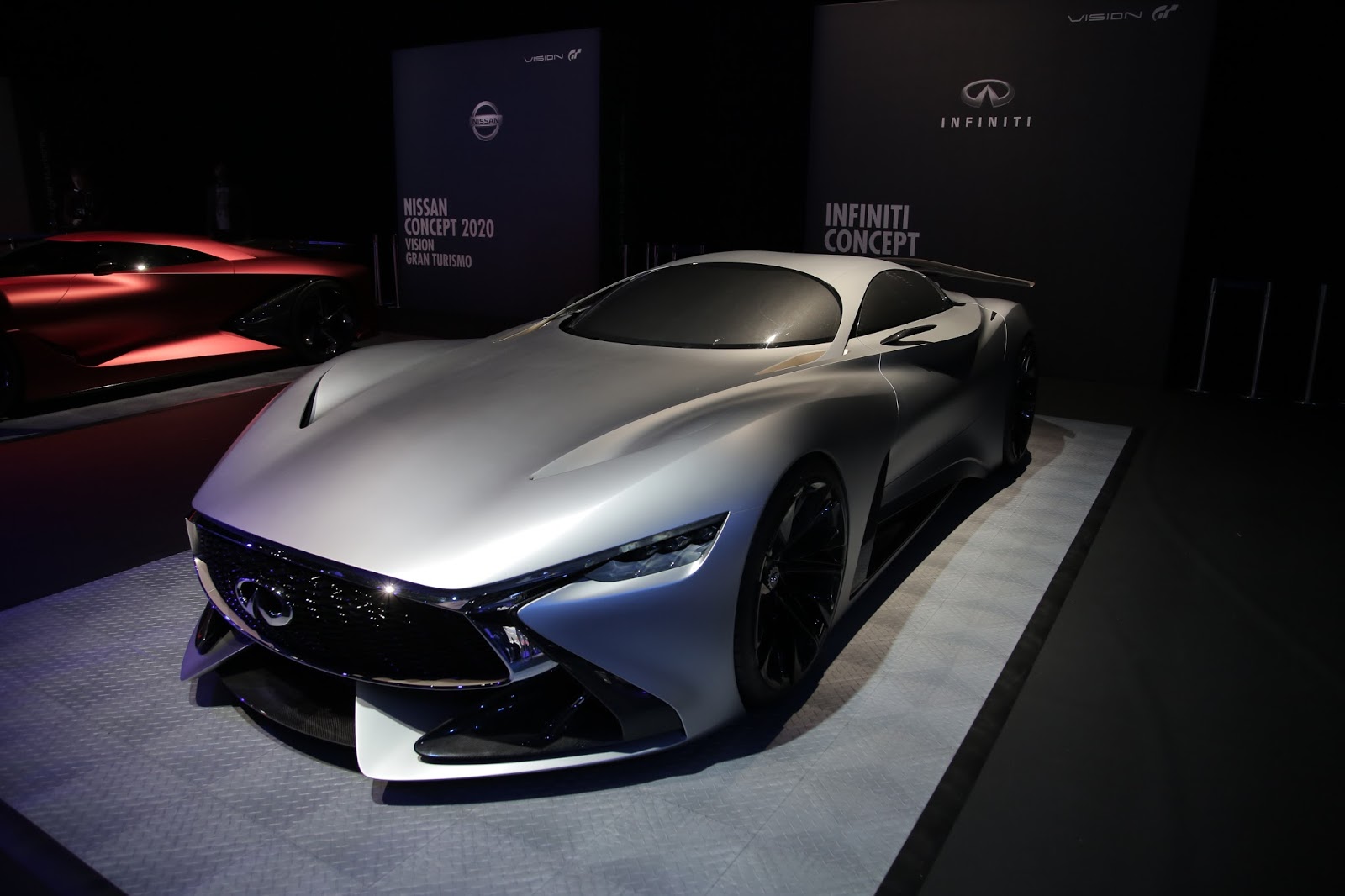 Infiniti Concept Vision displayed at Gran Turismo® GT Sport launch