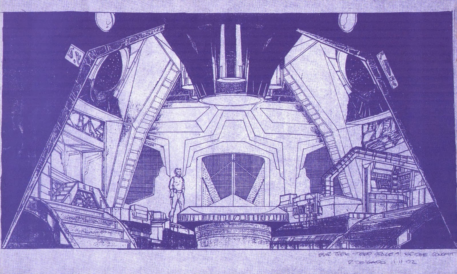 Cool STAR TREK: DEEP SPACE NINE Concept Art by Ricardo Delgado « Film ...