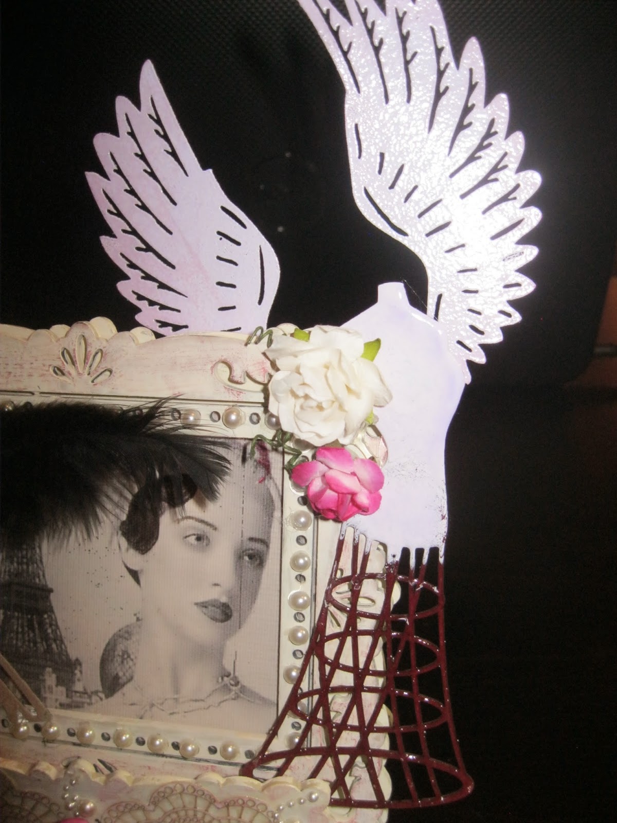 Ginas Designs: Victorian Photo Frame by Kathi