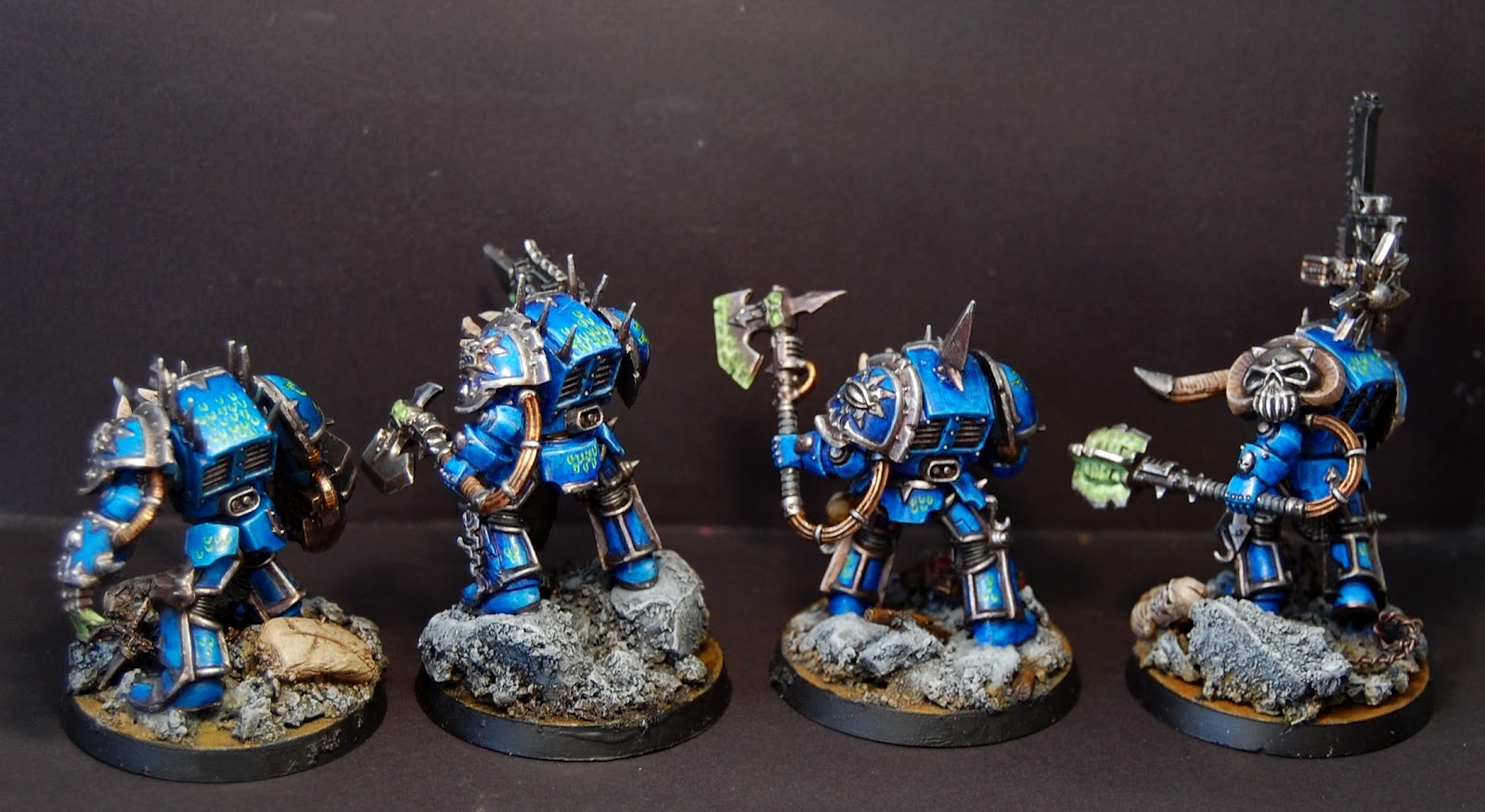 Super Massive Beast: Alpha Legion Terminators - ready to engage!