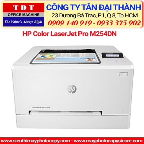 Máy in laser màu HP Color LaserJet Pro M254DN | Các Loại Máy Photocopy