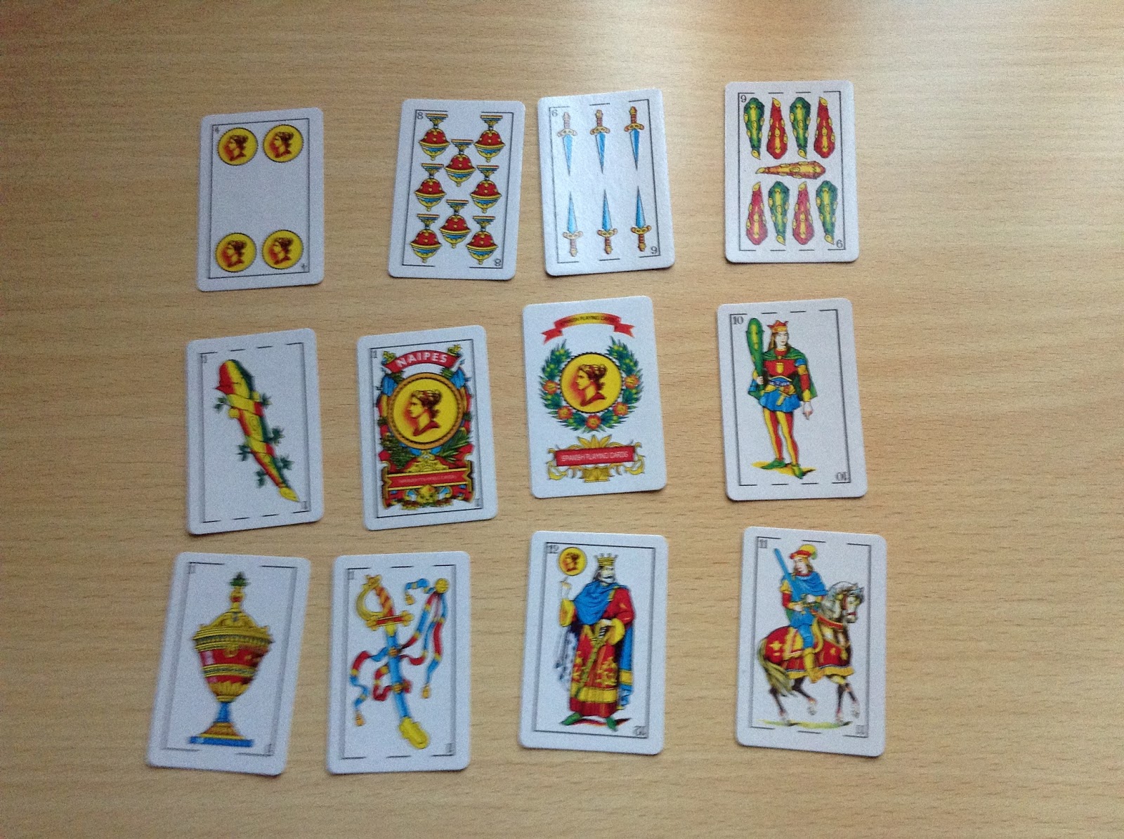 CartoMagiaSimple: Baraja Española Mini