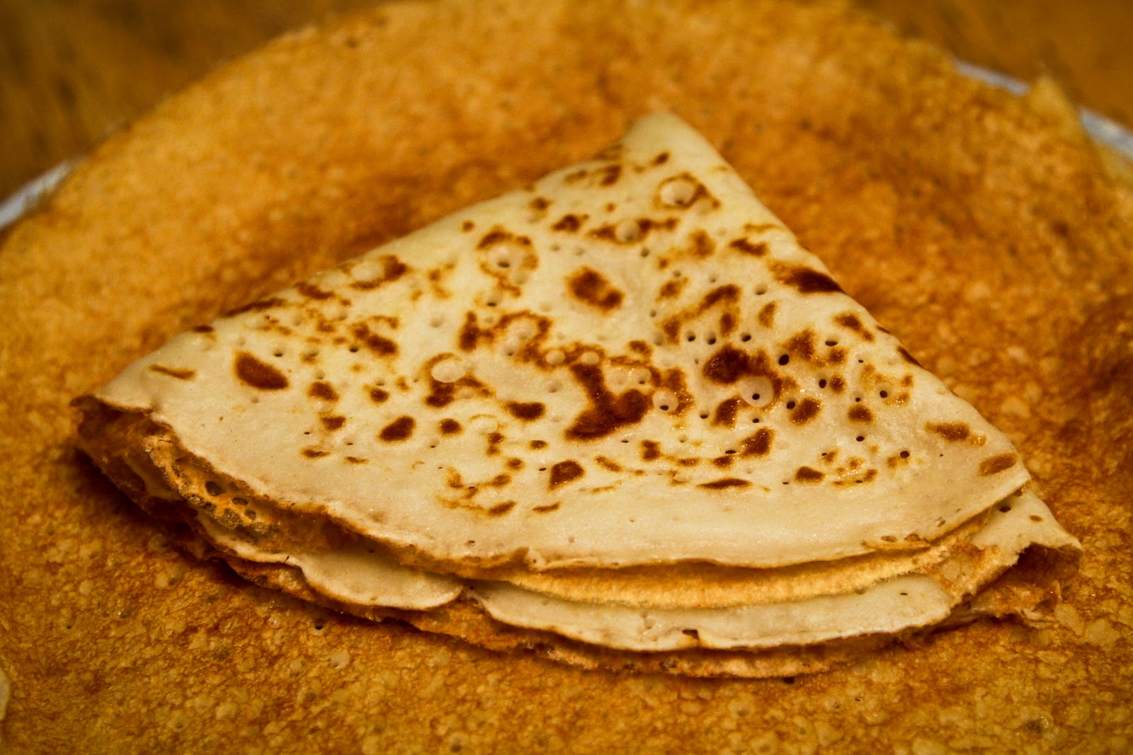 Zach with a silent "h": blinchiki (блинчики)